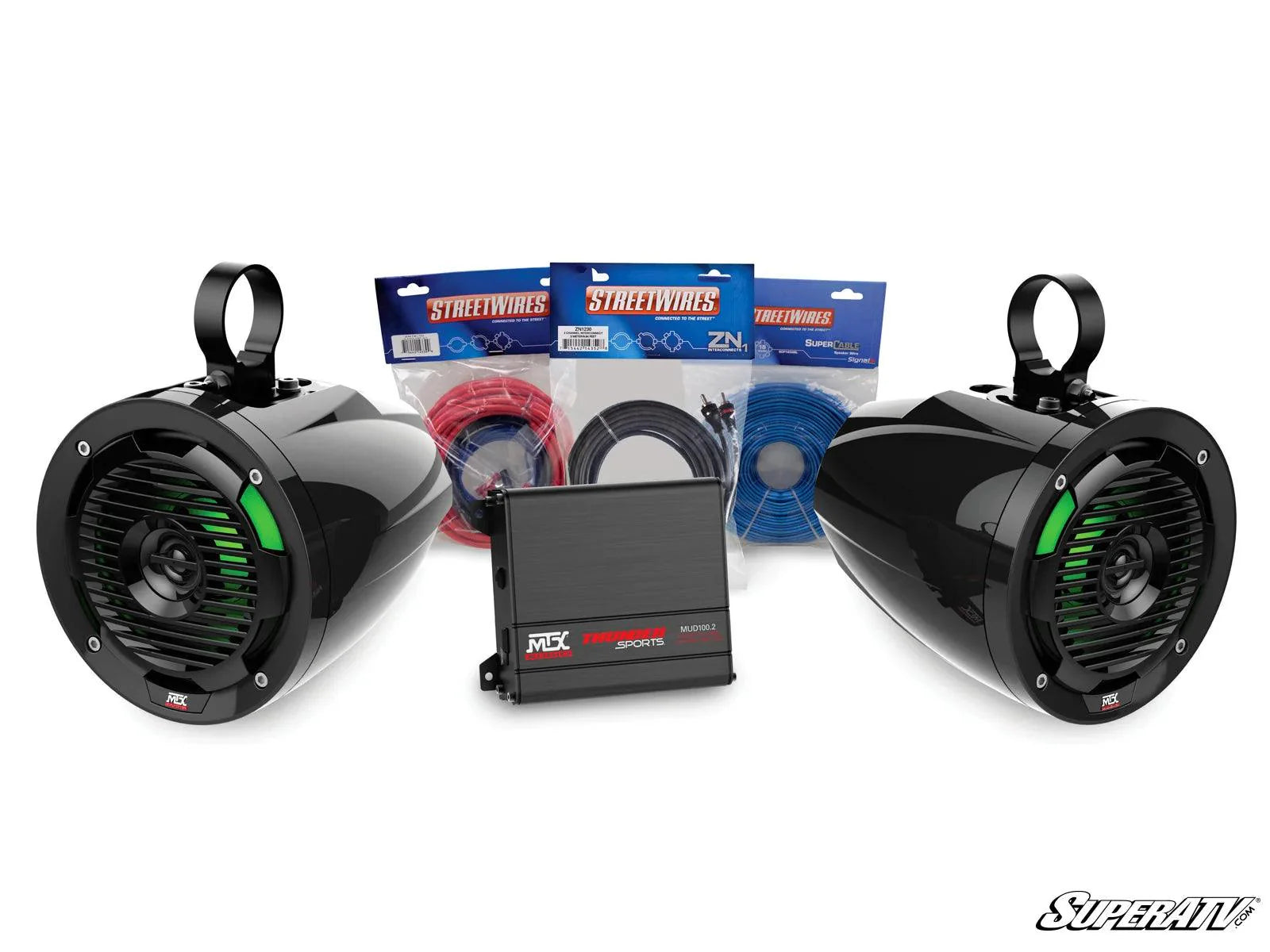 MTX UNI-1 Amplifier And Roll Cage Speaker Kit – Moto Life Products