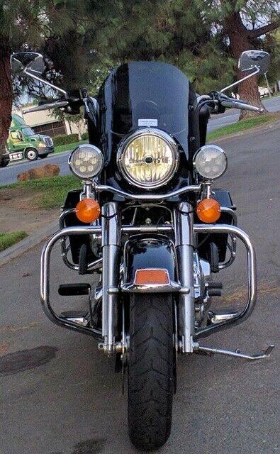 Calsci 11.5" Tinted Shorty Windshield for Harley-Davidson Road King ...