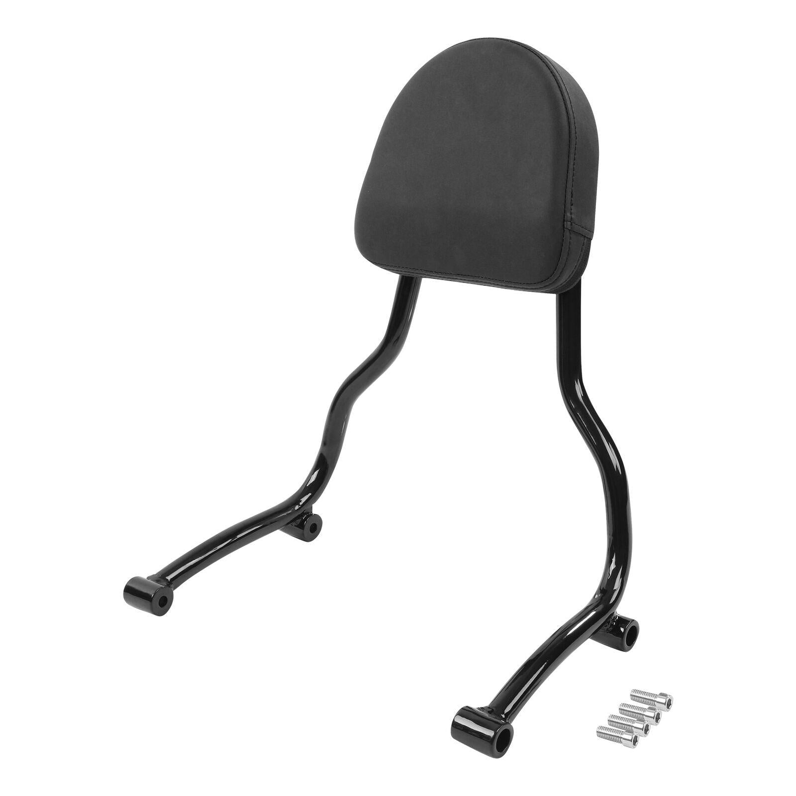 Gloss Black Passenger Backrest Sissy Bar Pad for BMW R18 2020–2024 ...