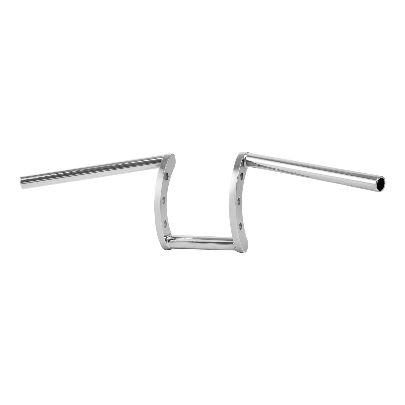 Universal Handlebars 1" Z Bars For Honda Yamaha Suzuki Bobber Chopper ...