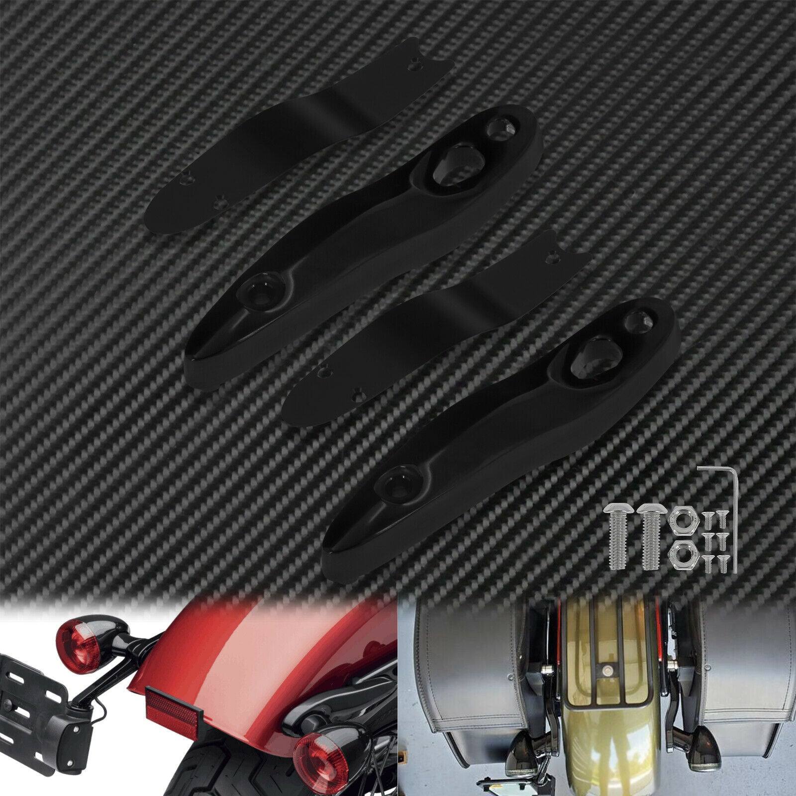 Rear Turn Signal License Plate Relocation Extension Kit Fit For Softai ...