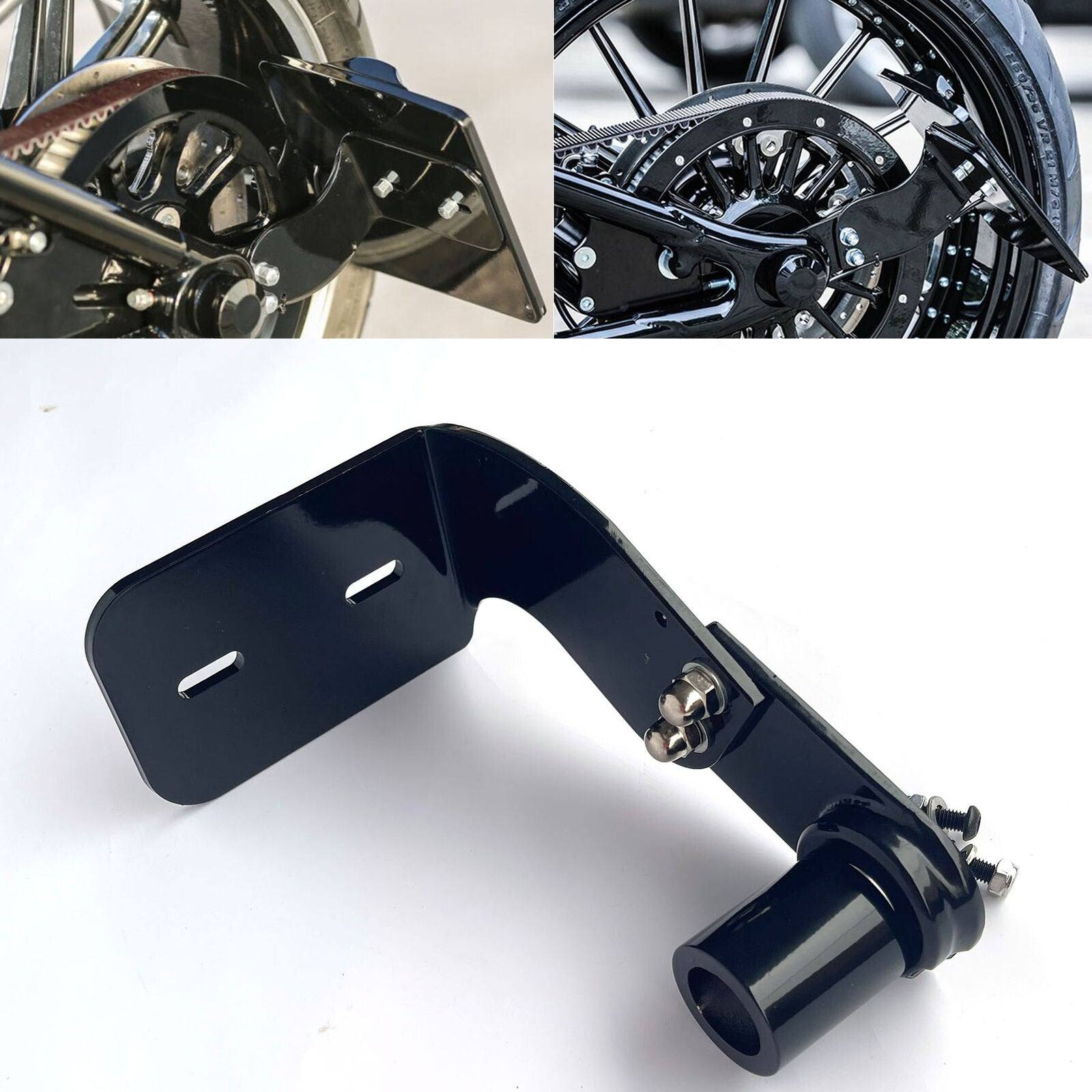 Side Mount License Plate Holder Bracket fit Harley Softail Breakout fa ...