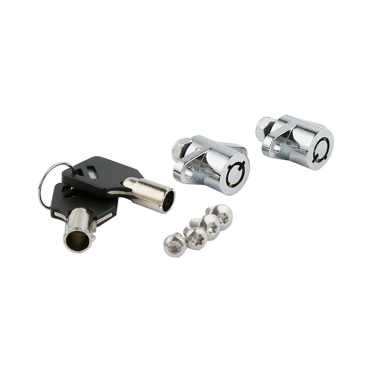 Hard Saddle bag Locks Keys Set Fit For Harley Touring Street Road Glid ...