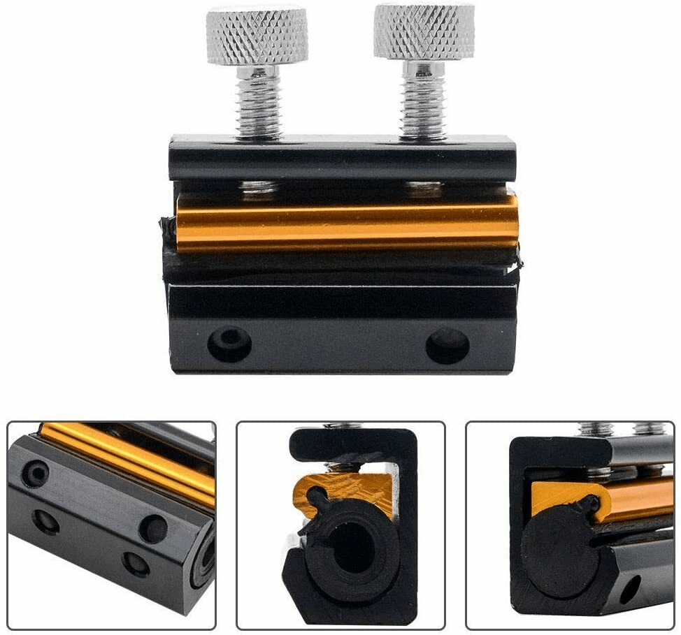 Dual Cable Oiler Lubricator Luber Tool Universal Twin-Clamp Cable Oile ...