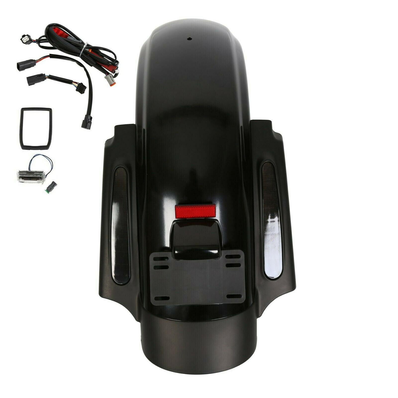 CVO Style Rear Fender System Kit Extension Fascia For Harley Touring 0 ...