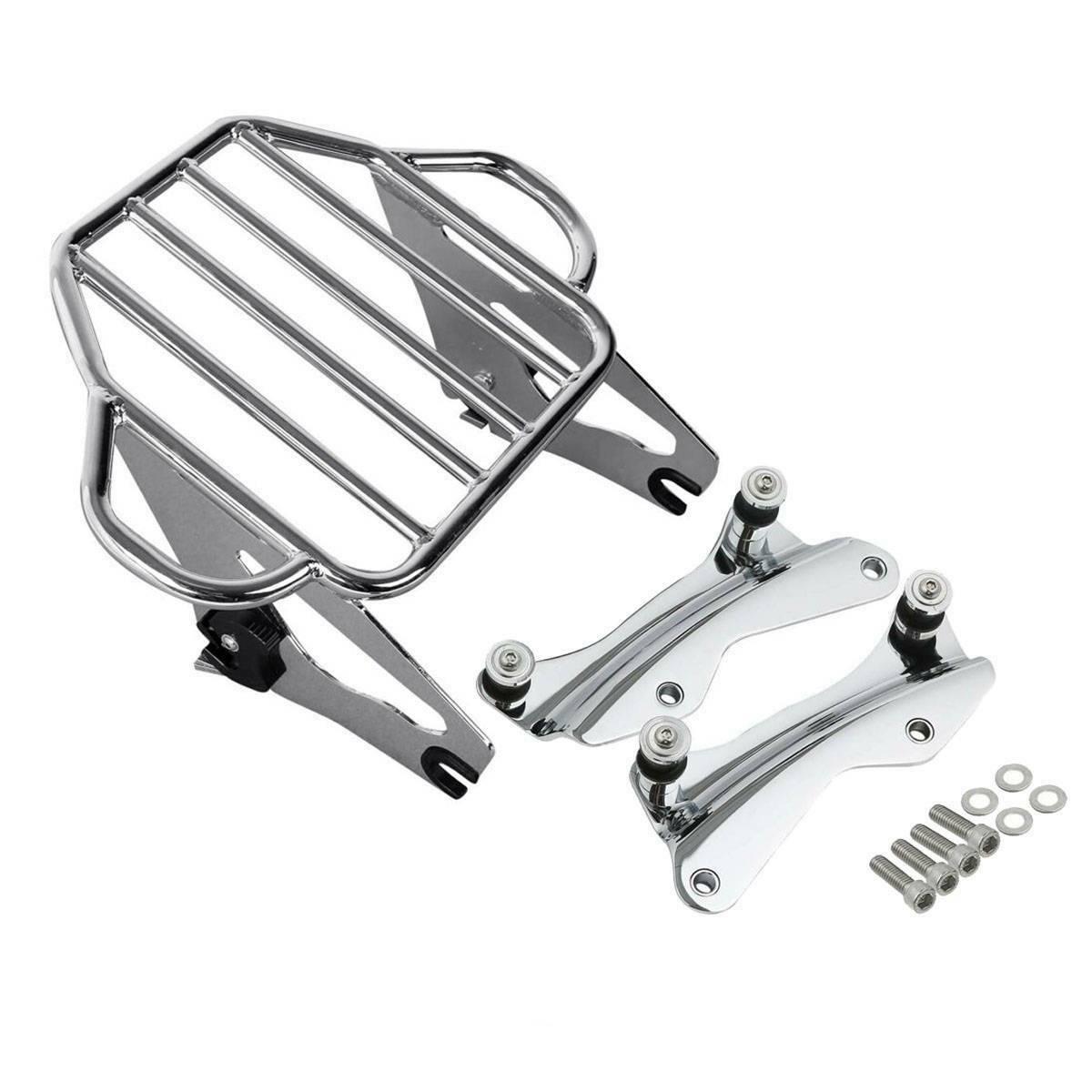Luggage Rack 4 Docking Hardware Kit Fit For Harley Touring Road Glide ...