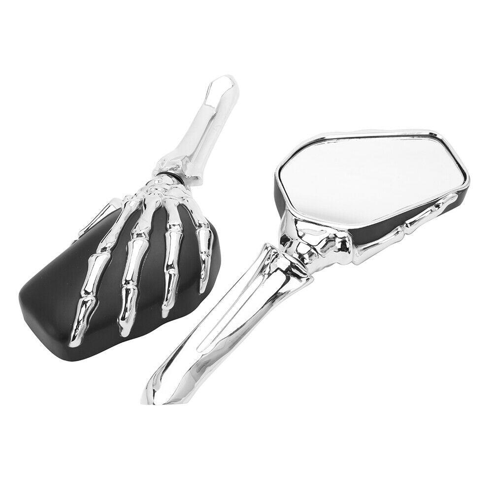 Motorcycle Hand Bone Rear View Mirrors for Harley Davidson CVO Road Gl ...