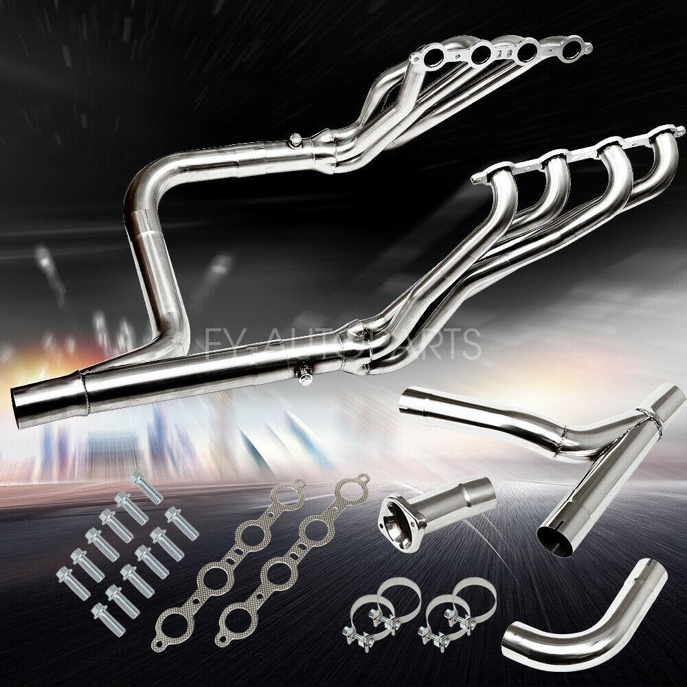 Long Tube Headers + Y-Pipe for 1999–2006 Chevy GMC Silverado Sierra 15 ...