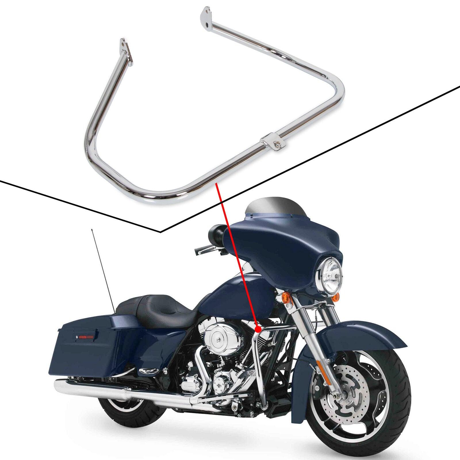 Engine Guard Highway Crash Bar For Harley FLHX FLHR FLHT Street Glide ...