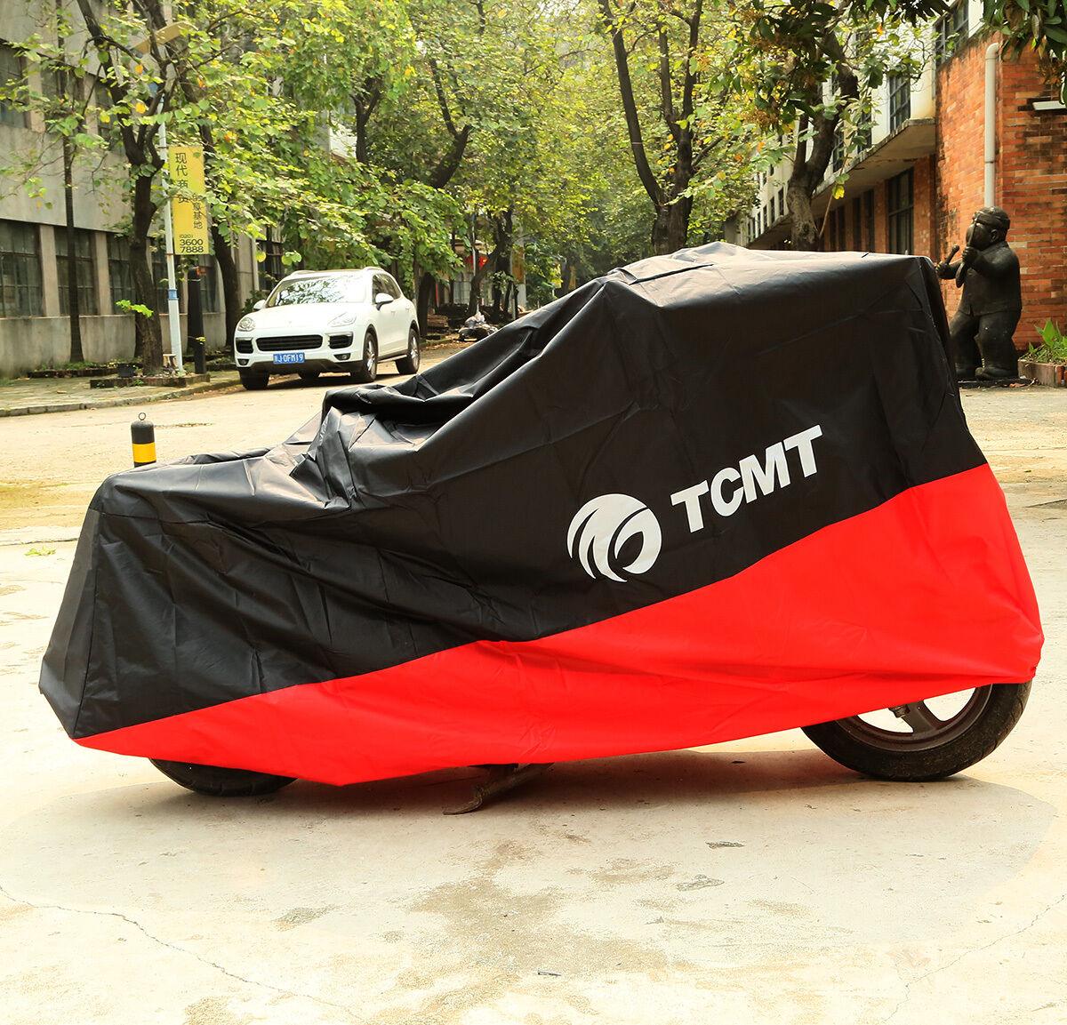 Large Motorcycle Scooter Waterproof UV Dust Protector Rain Cover Fit F ...