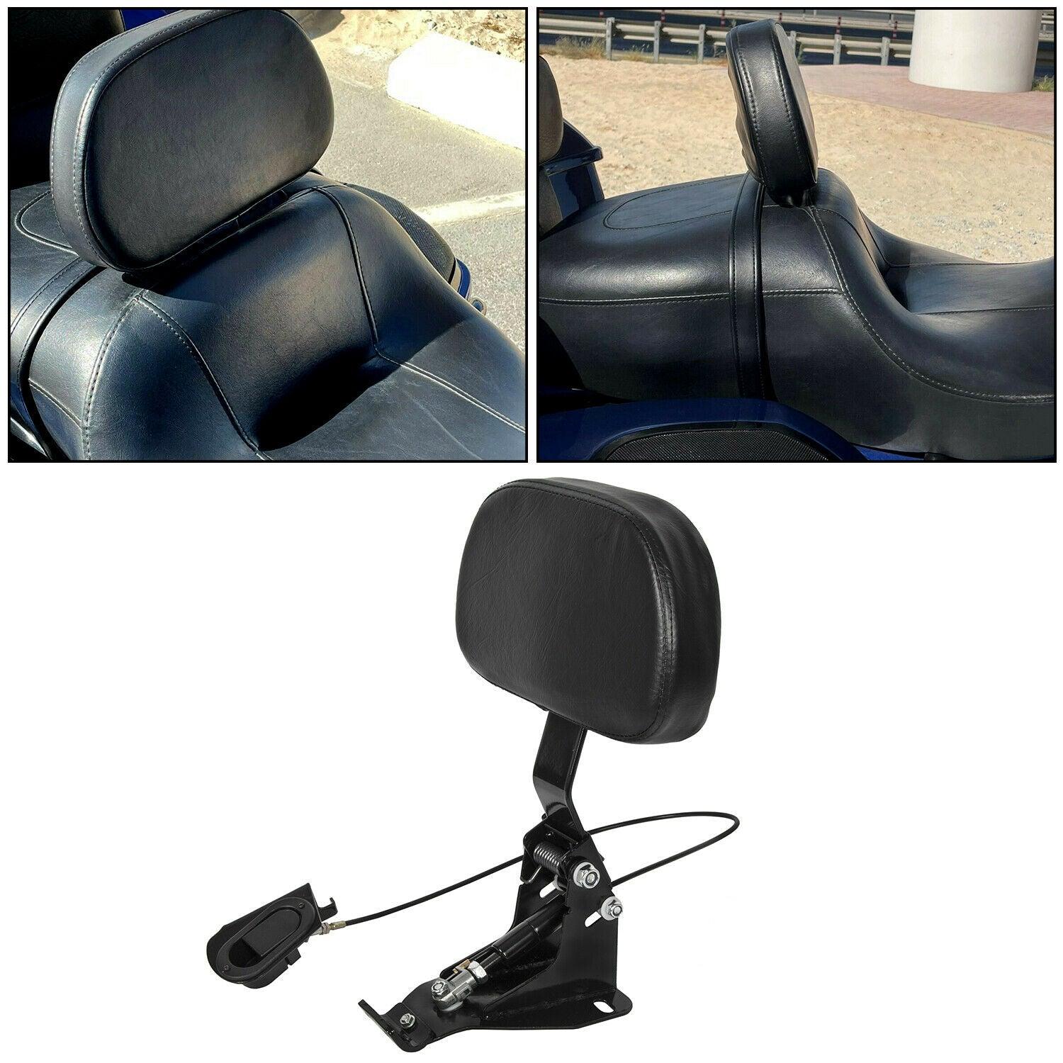 Adjustable Driver Backrest W/ Mounting Kit For Harley Davidson 09-21 R ...