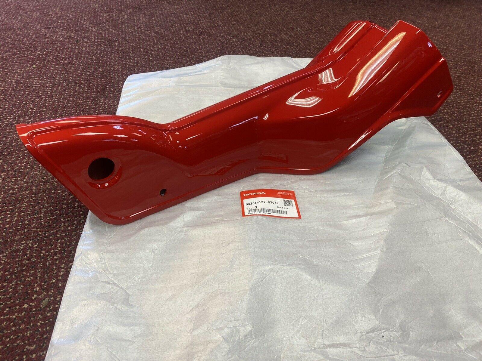 OEM Honda Monza Red Frame Shroud Cover Plastic Trail 90 Trail110 CT90 ...