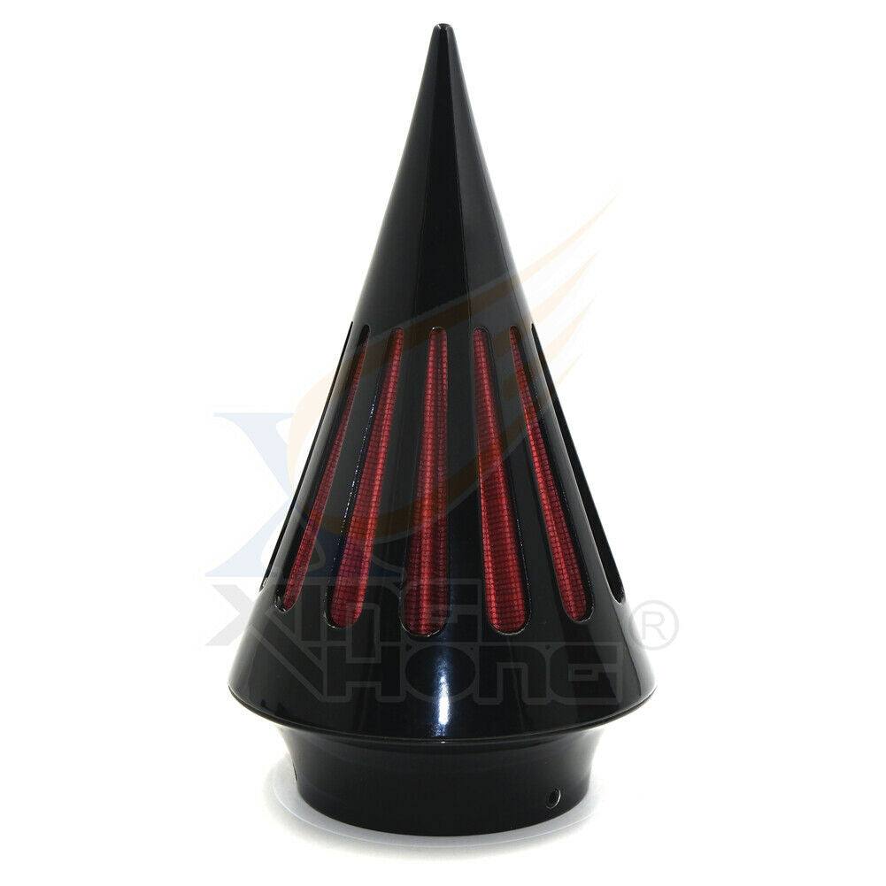 Spike Cone Gloss Black A Small For Air Cleaner Intake Harley Dyna Tour